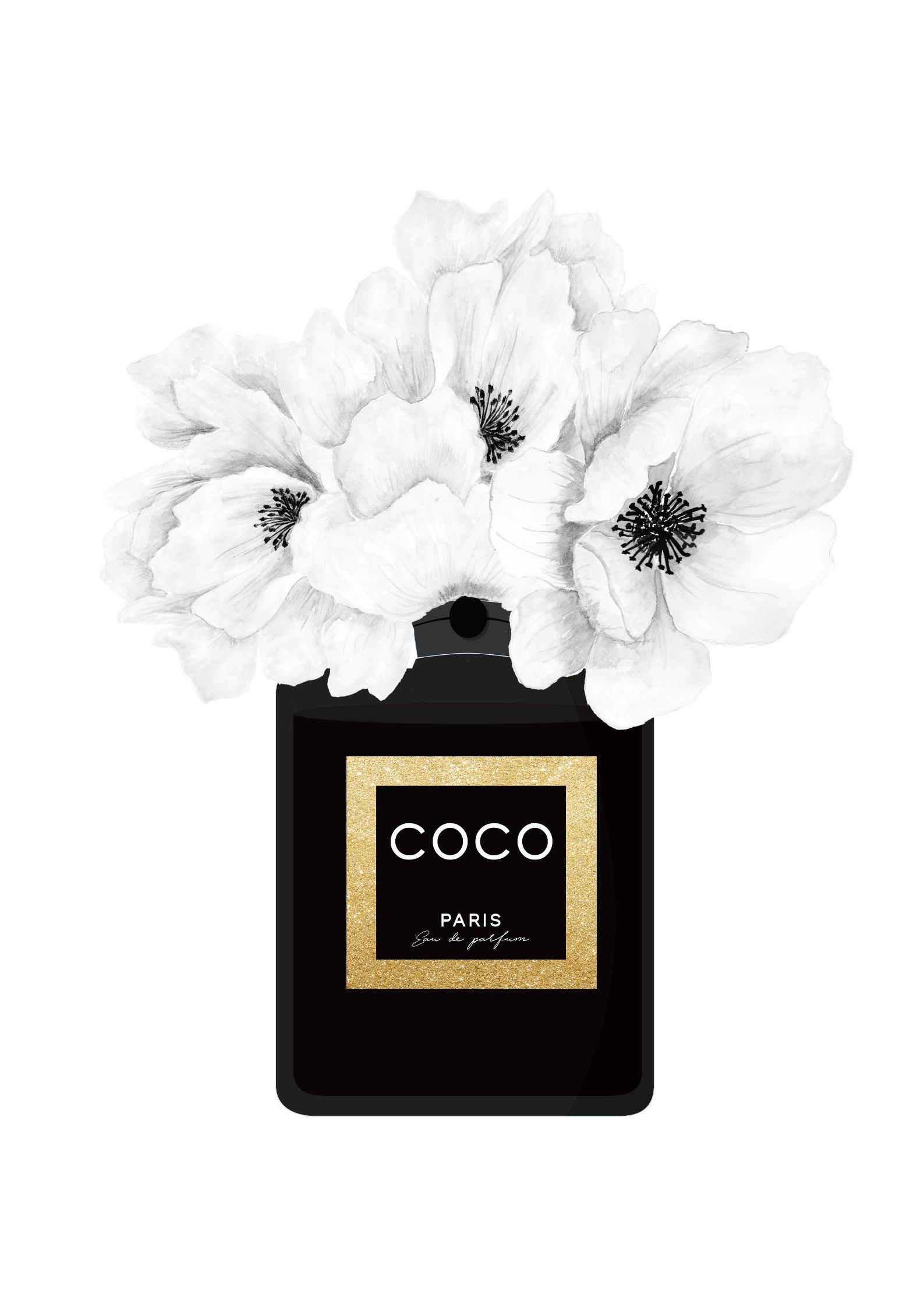 COCO Flower plakat - ByKvist