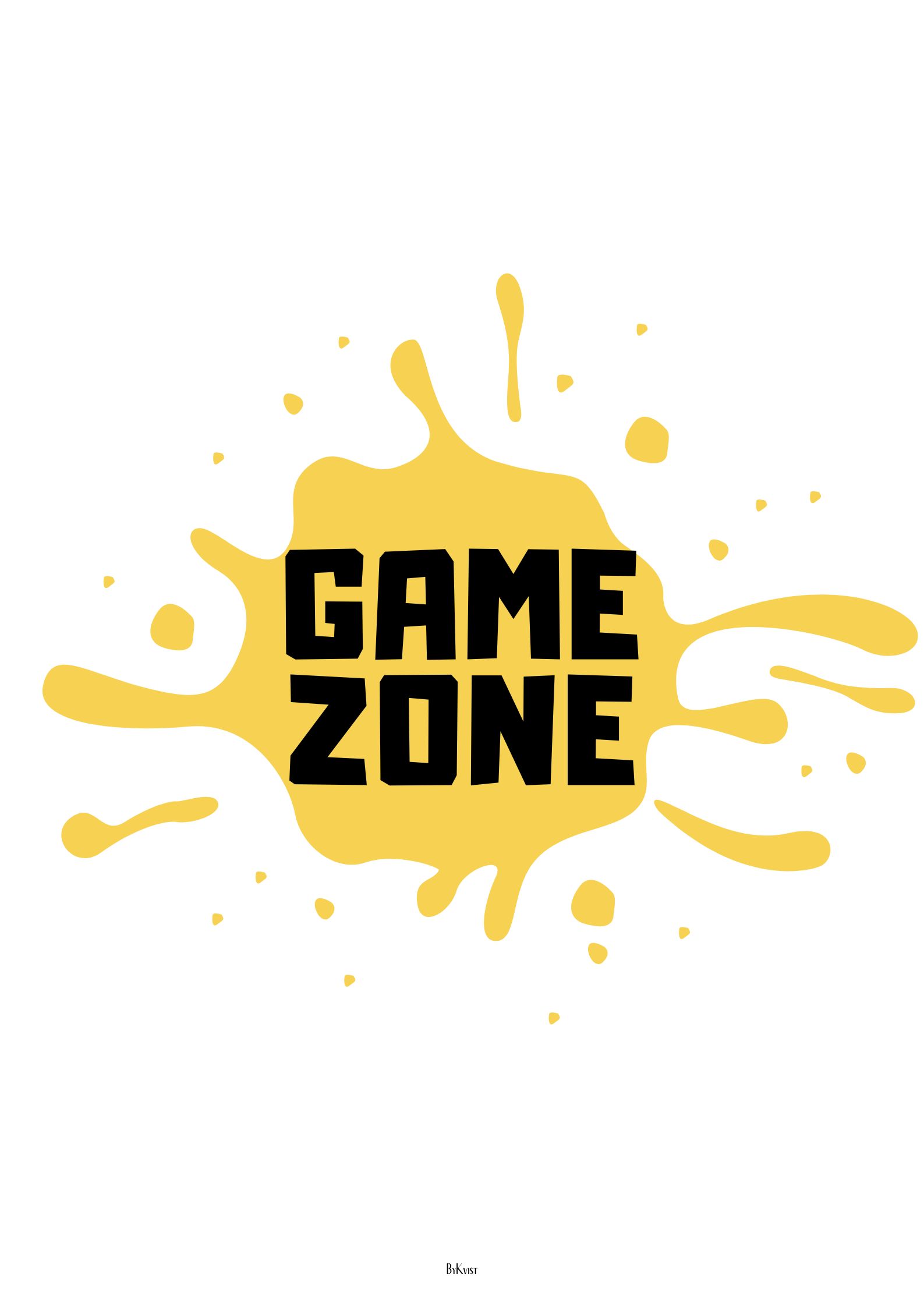 Game zone/gul - ByKvist