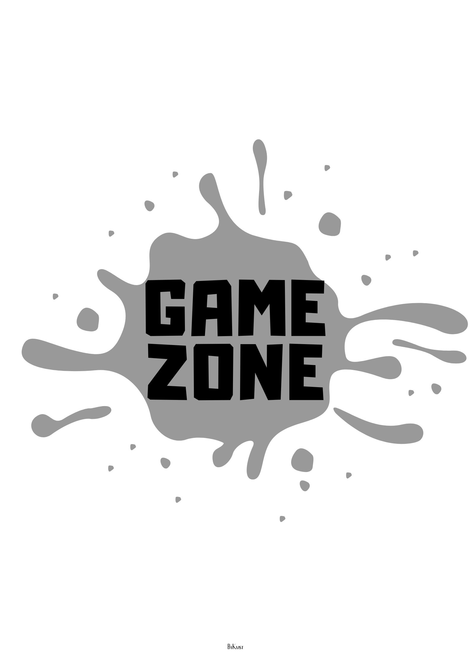 Game zone/grå - ByKvist