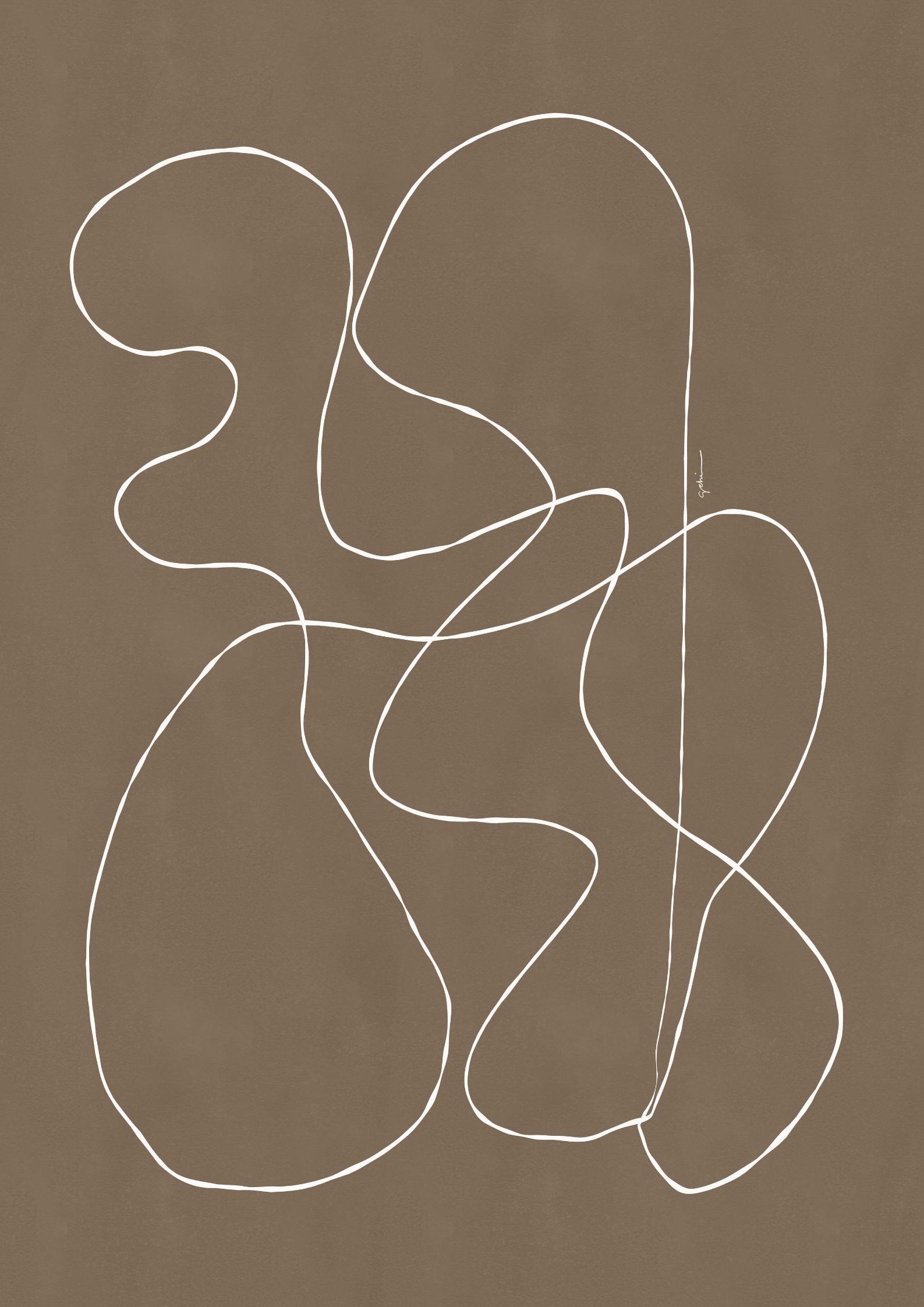 Motif marron - ByKvist