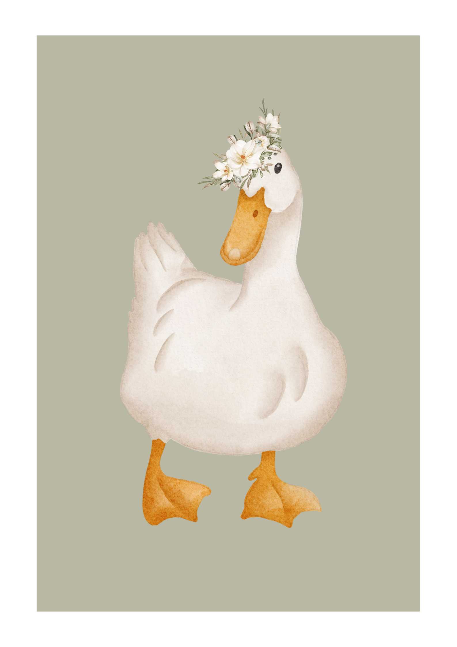 Spring Duck plakat - ByKvist