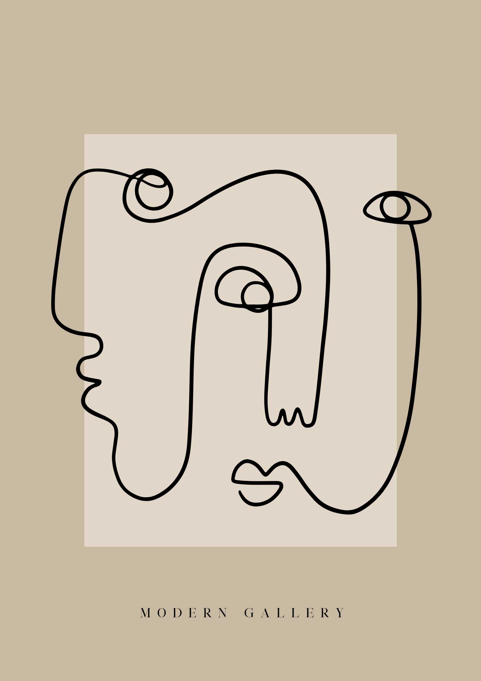Modern Gallery Plakat - ByKvist
